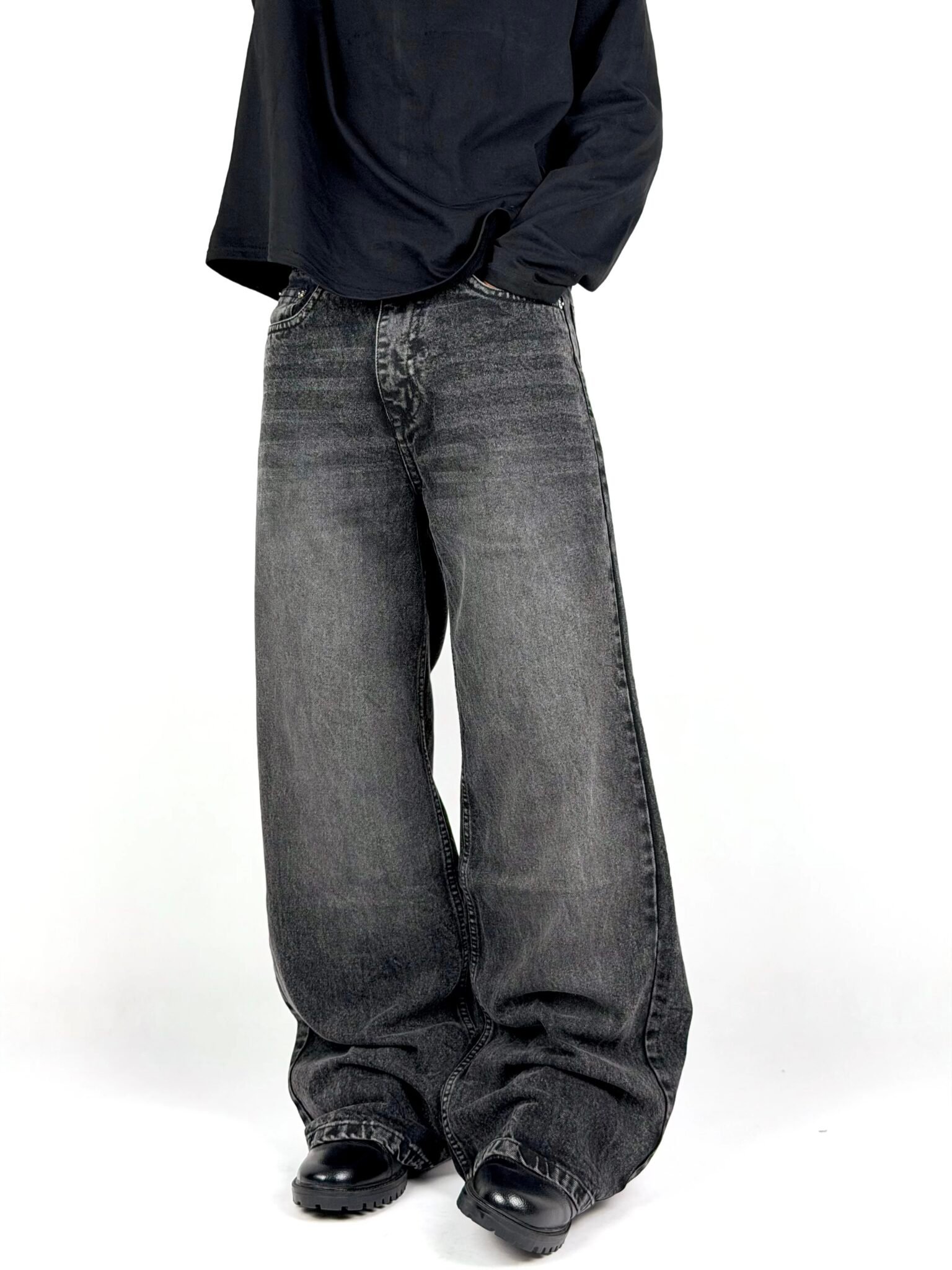 Smoke Fade Wide Denim – WFINDSCLOTHING